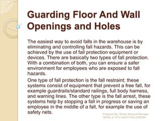 Warehouse safety | PPSX