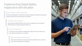 Warehouse Safety Inspection with eAuditor Audits & Inspections | PDF