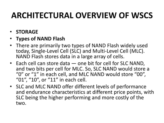 Warehouse scale computer | PPTX | Computer Networking | Computing