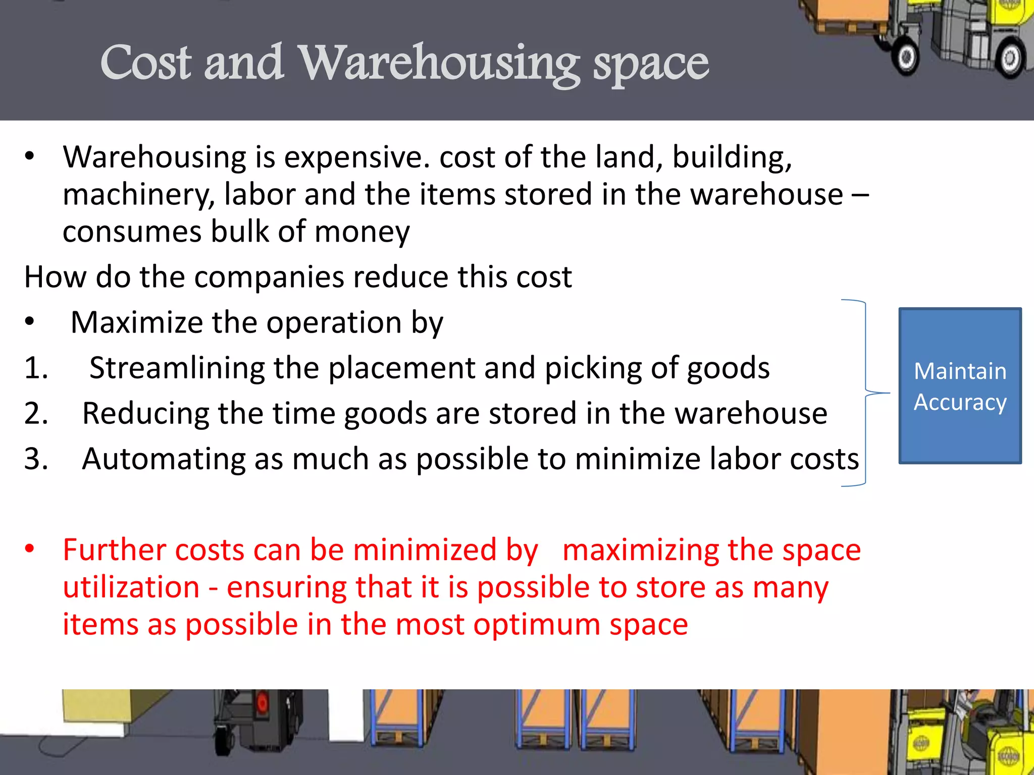 Warehouse space planning | PDF