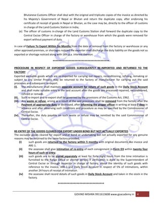 Excise Warehouse, SSI ICSI Professional | PDF | Logistics | Business