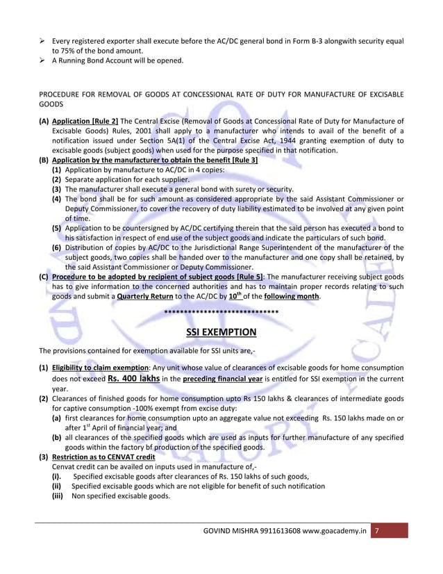 Excise Warehouse, SSI ICSI Professional | PDF | Logistics | Business