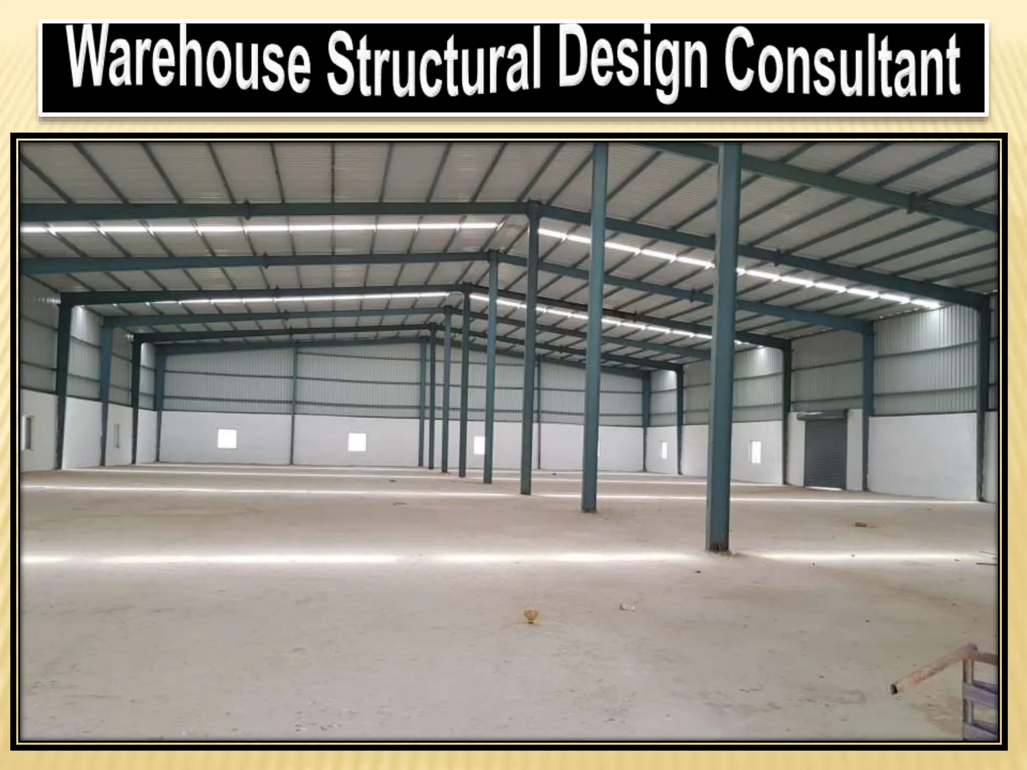 Warehouse Structural Design Consultant Mysore | PPTX