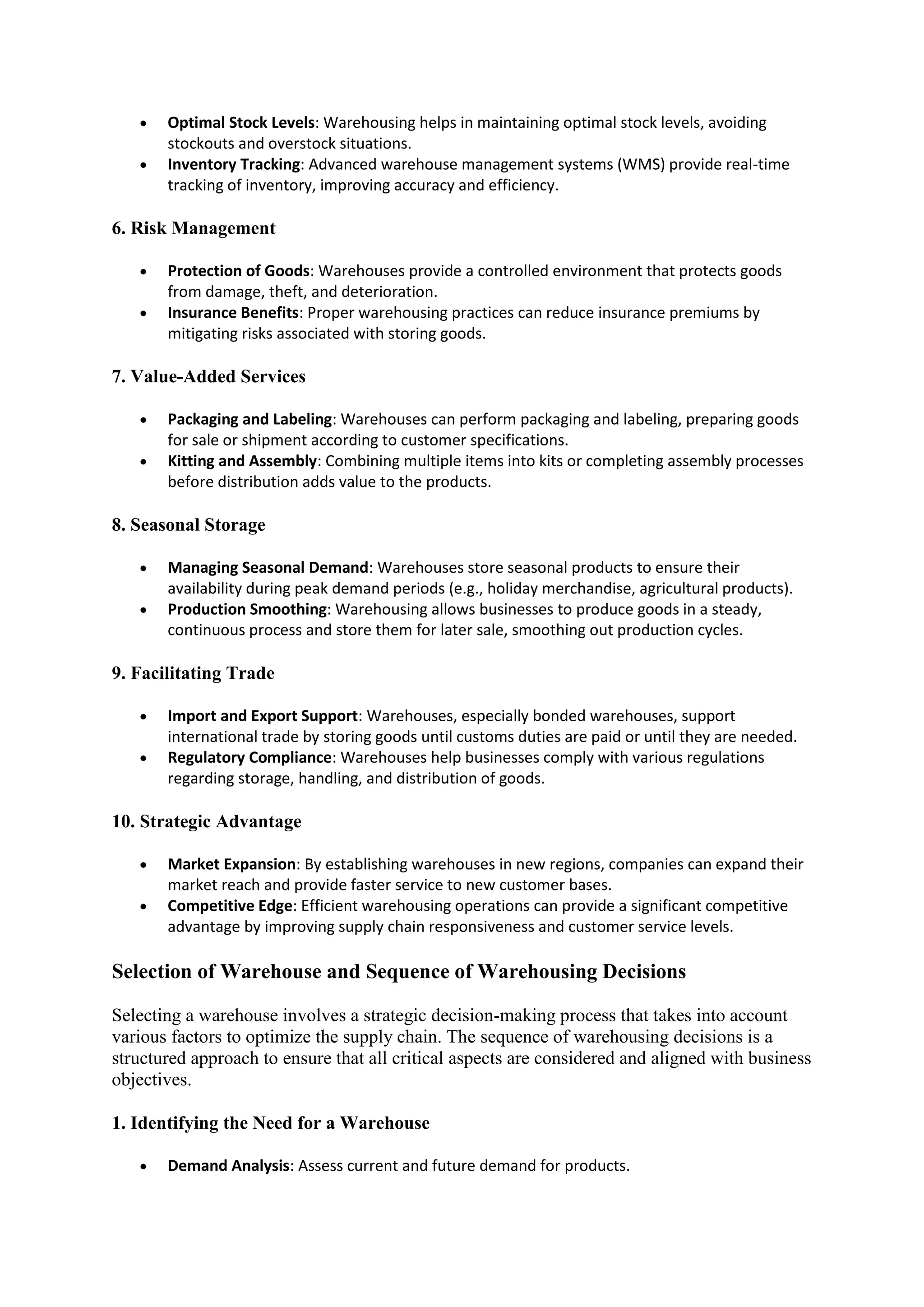 Warehouse Layout and Design,Warehouse Management Systems (WMS) | PDF