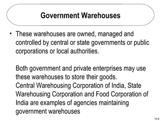 Warehousing | PPT