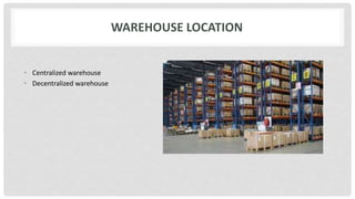 Warehousing | PPTX