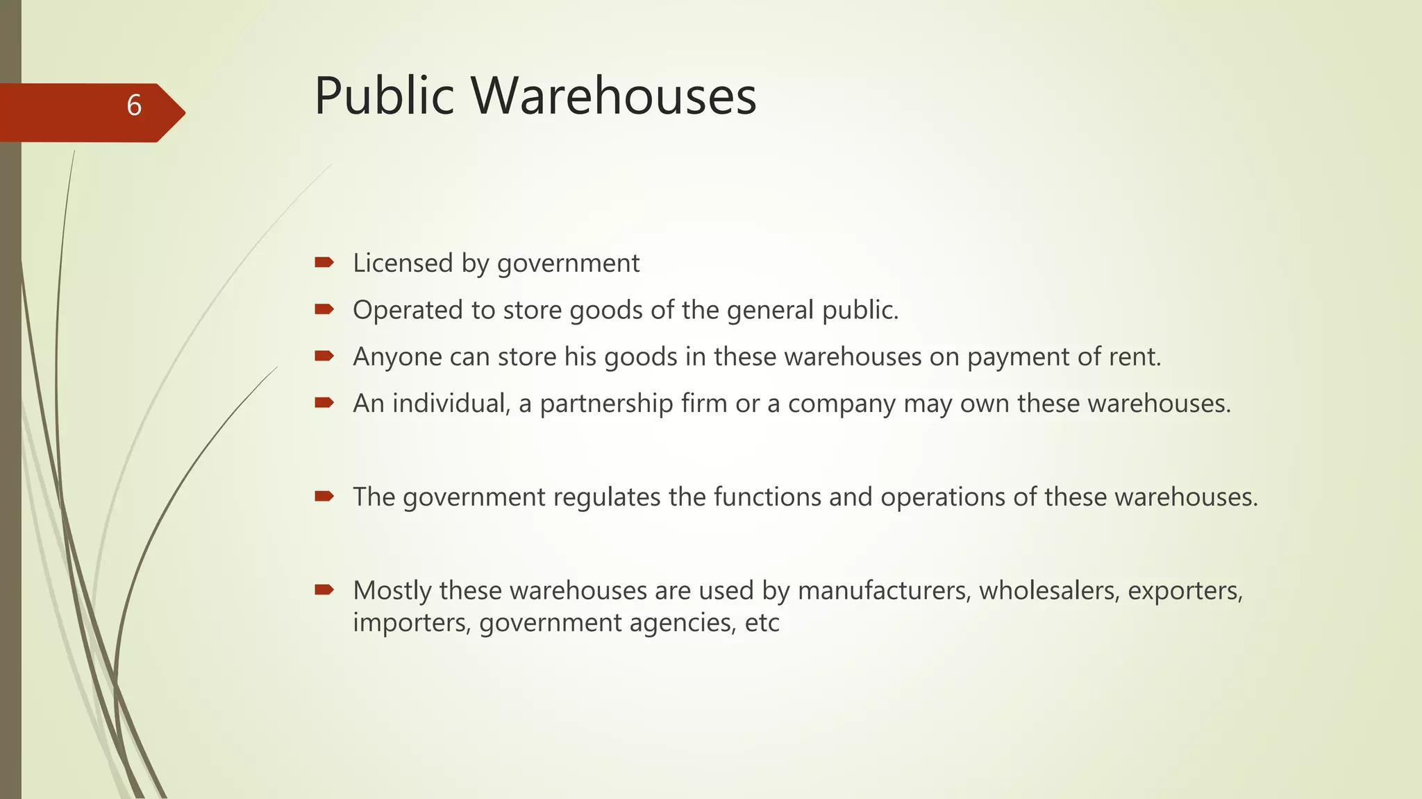 Warehousing | PPTX