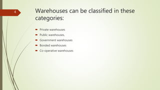 Warehousing | PPTX