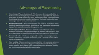 Warehousing | PPTX