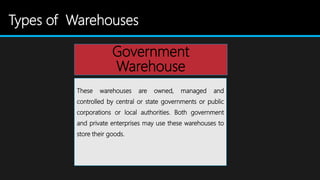 WAREHOUSING | PPTX