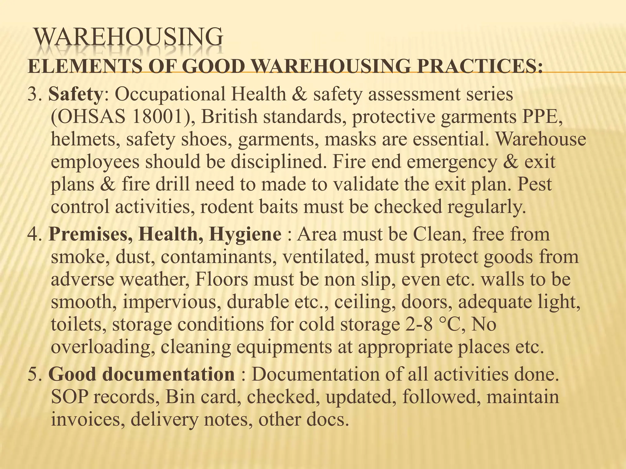 Warehousing.pptx in the quality assurance | PPTX