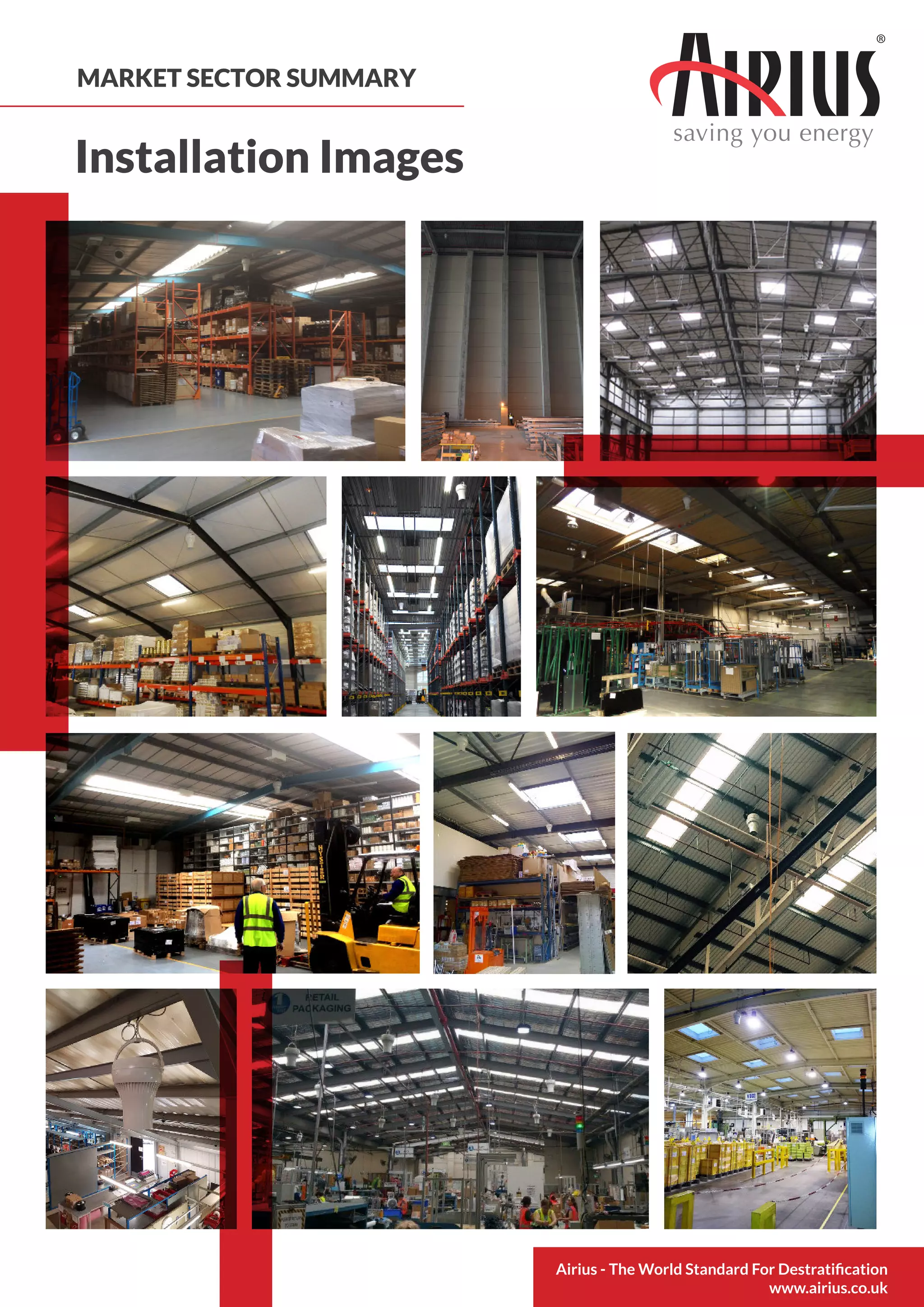 AIRIUS IN WAREHOUSES - The world leaders in Destratification technology ...