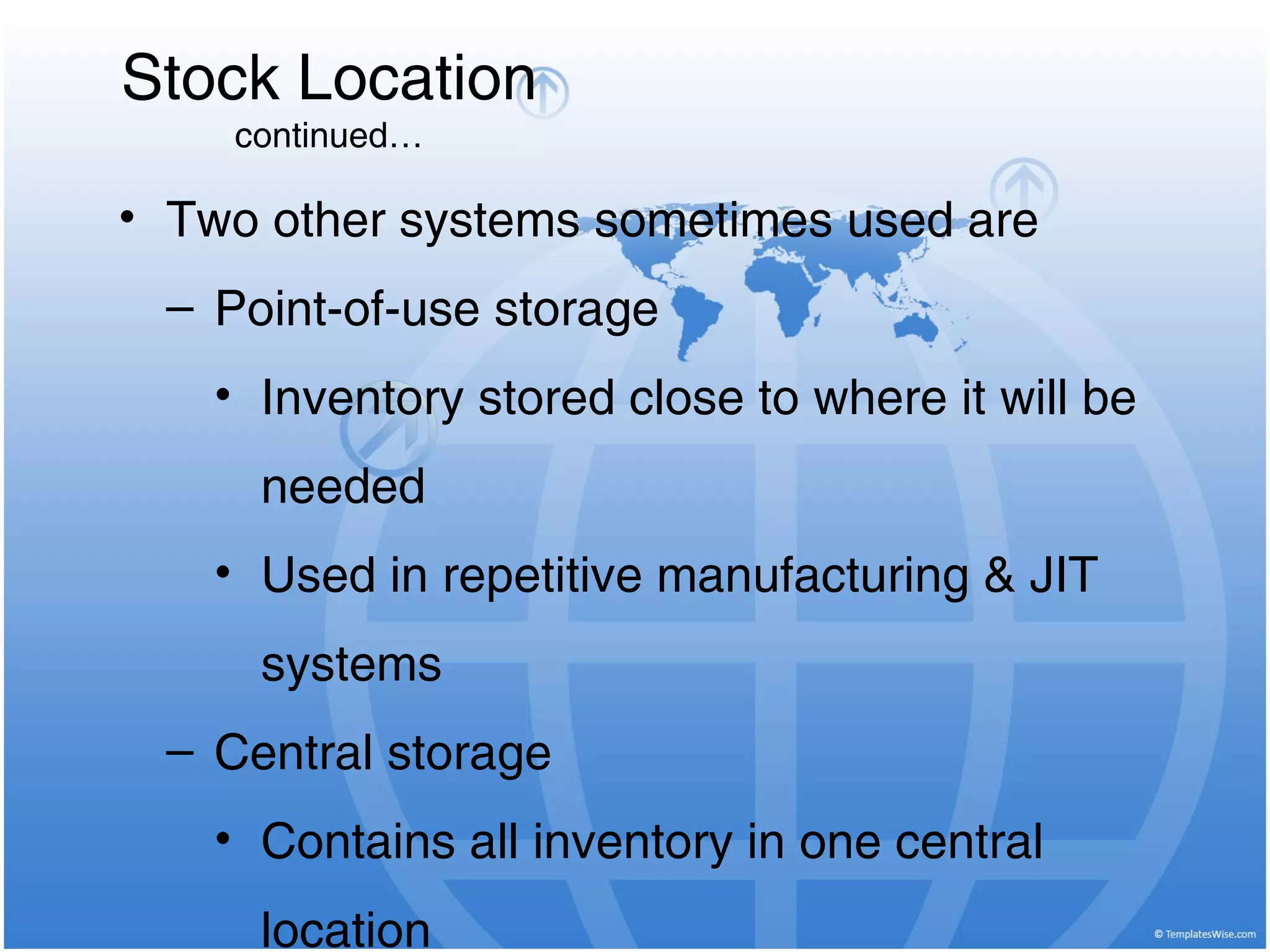 Warehousing management | PPT