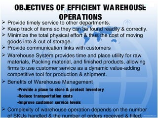 Warehousing management | PPT
