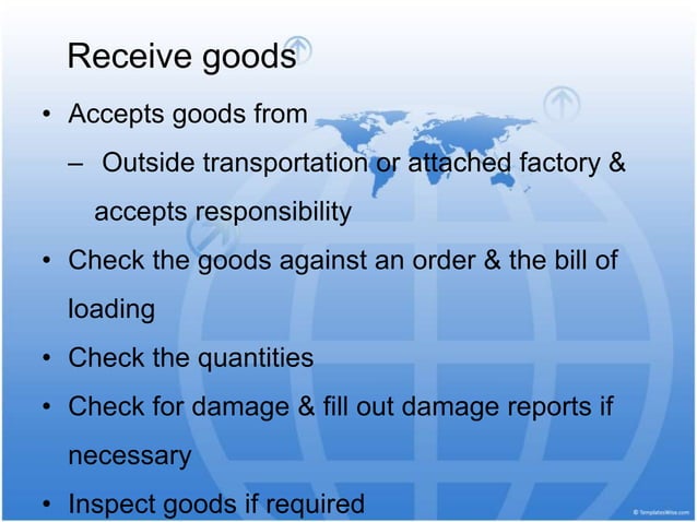 WAREHOUSING MANAGEMENT inward and outward final_copy.ppt