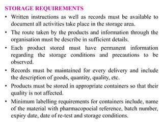 Warehousing & Material management | PPTX