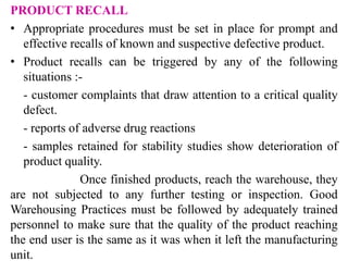 Warehousing & Material management | PPTX