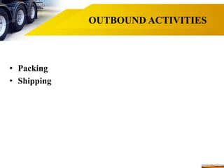 Warehousing operations | PPTX