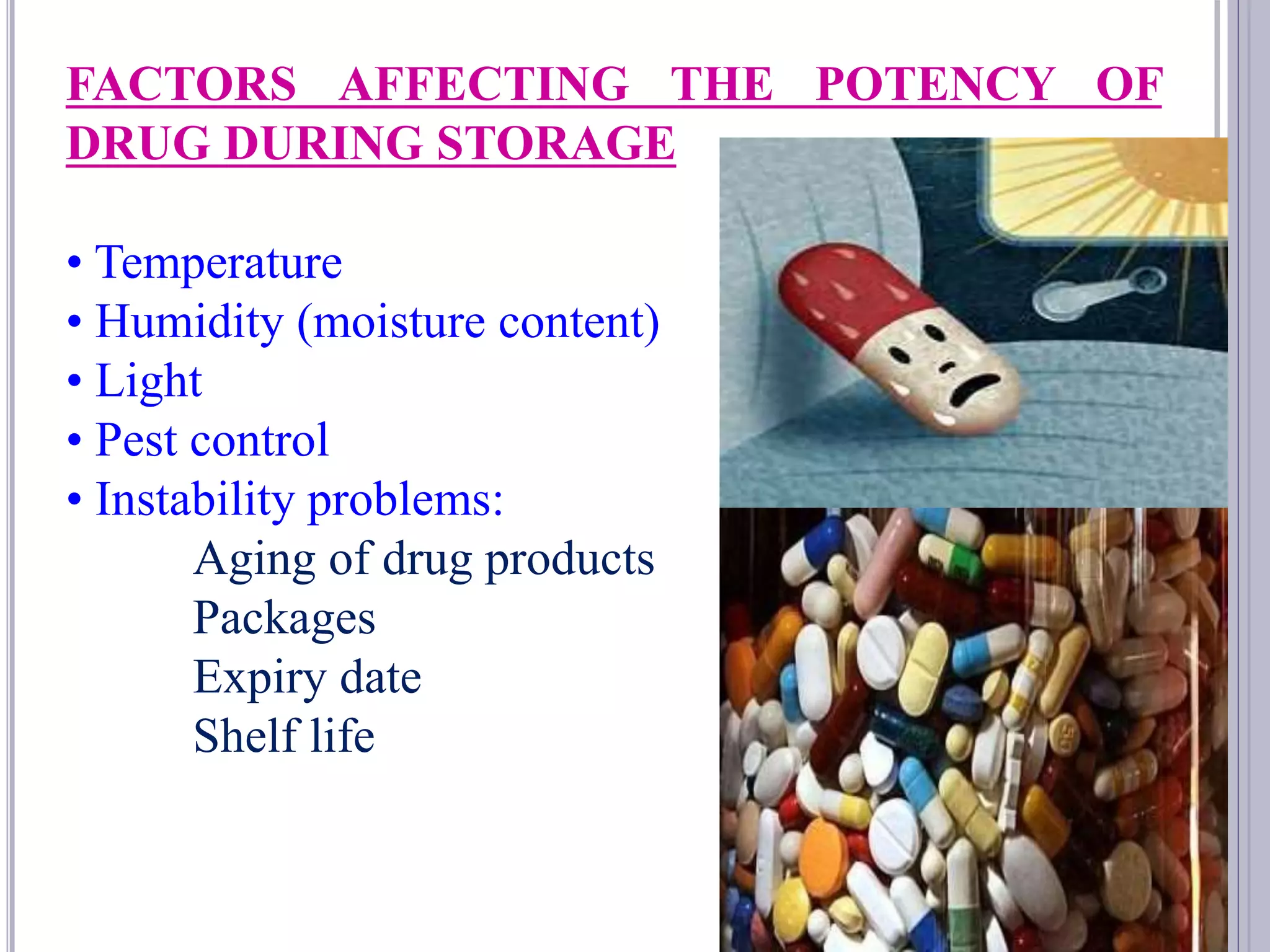WAREHOUSING OF DRUGS | PPTX