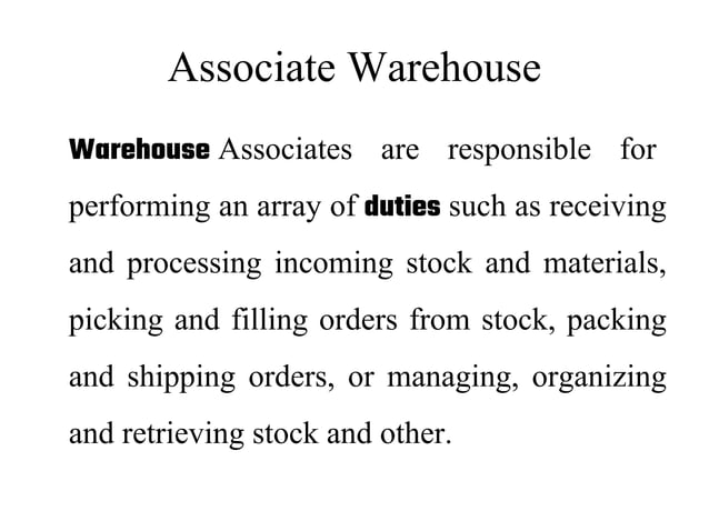 Warehousing unit -1 study material about warehousing | PPT