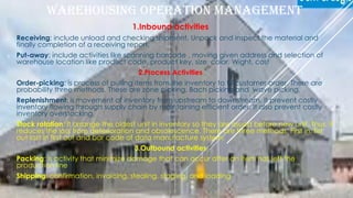 Warehusing operation in non governmental organization | PDF | Logistics ...