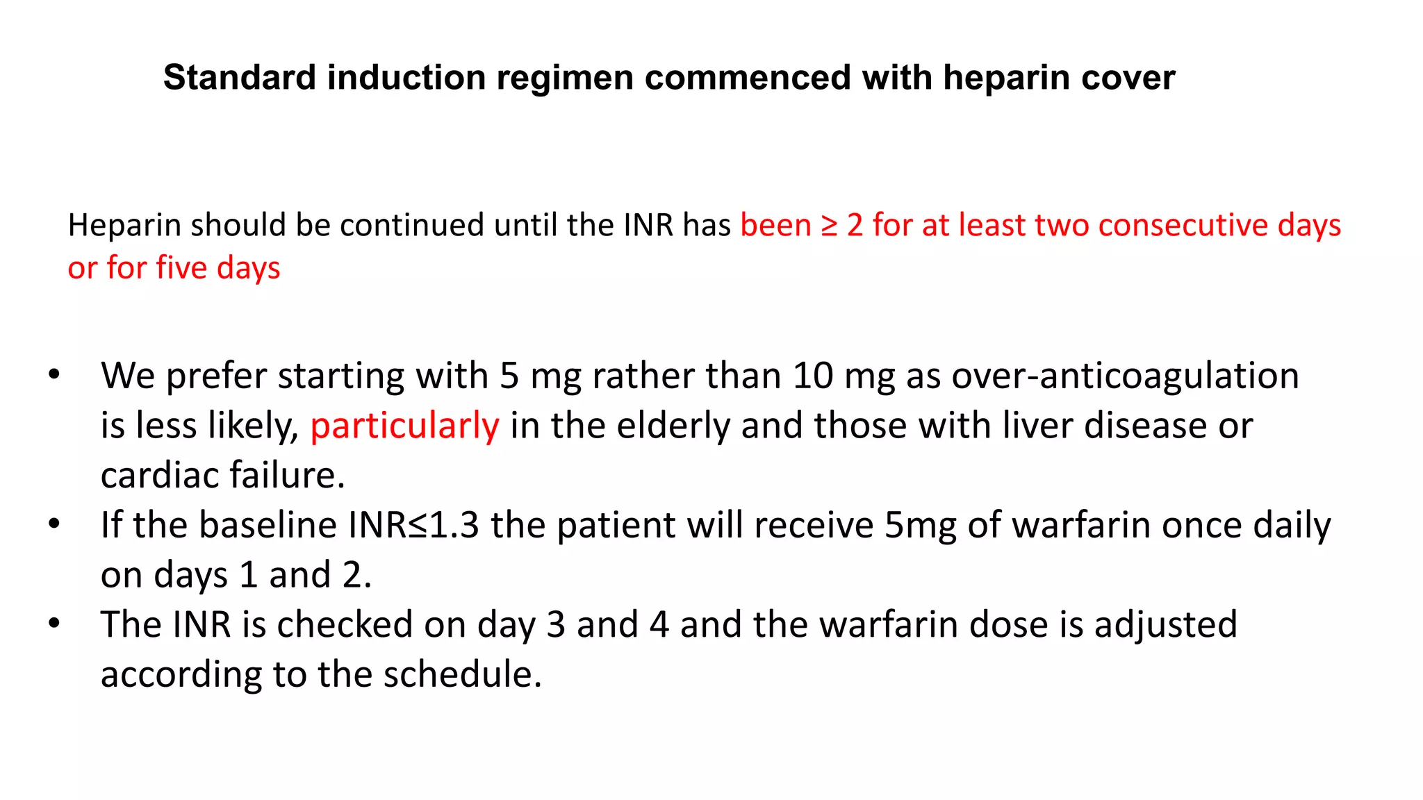 Warfarin dosing | PPT