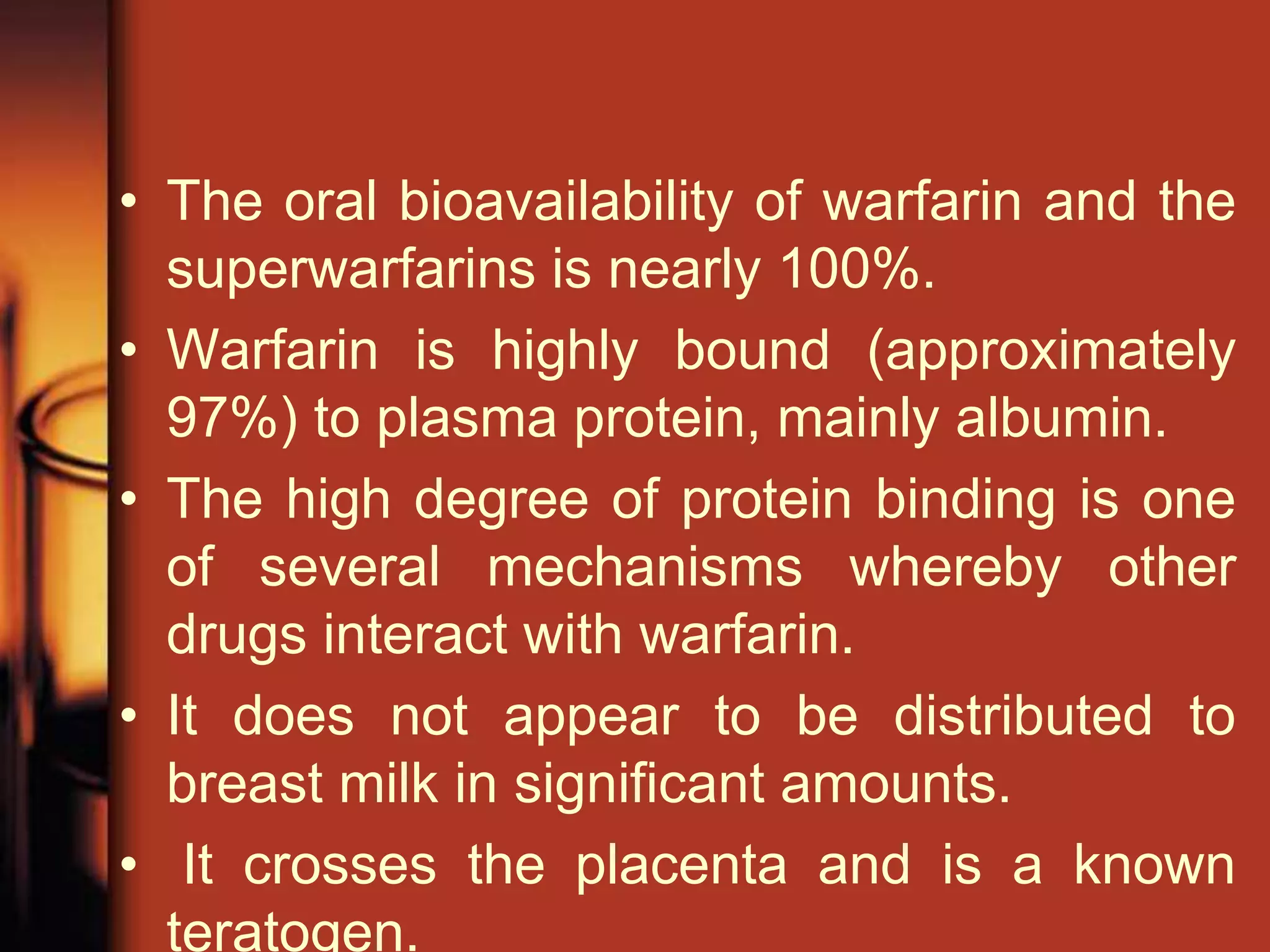 Warfarin toxicity | PPT