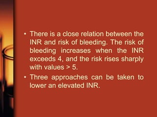 Warfarin toxicity | PPT