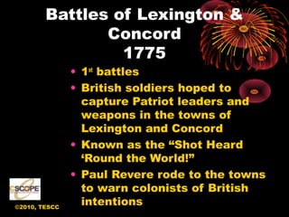 War for independence | PPT