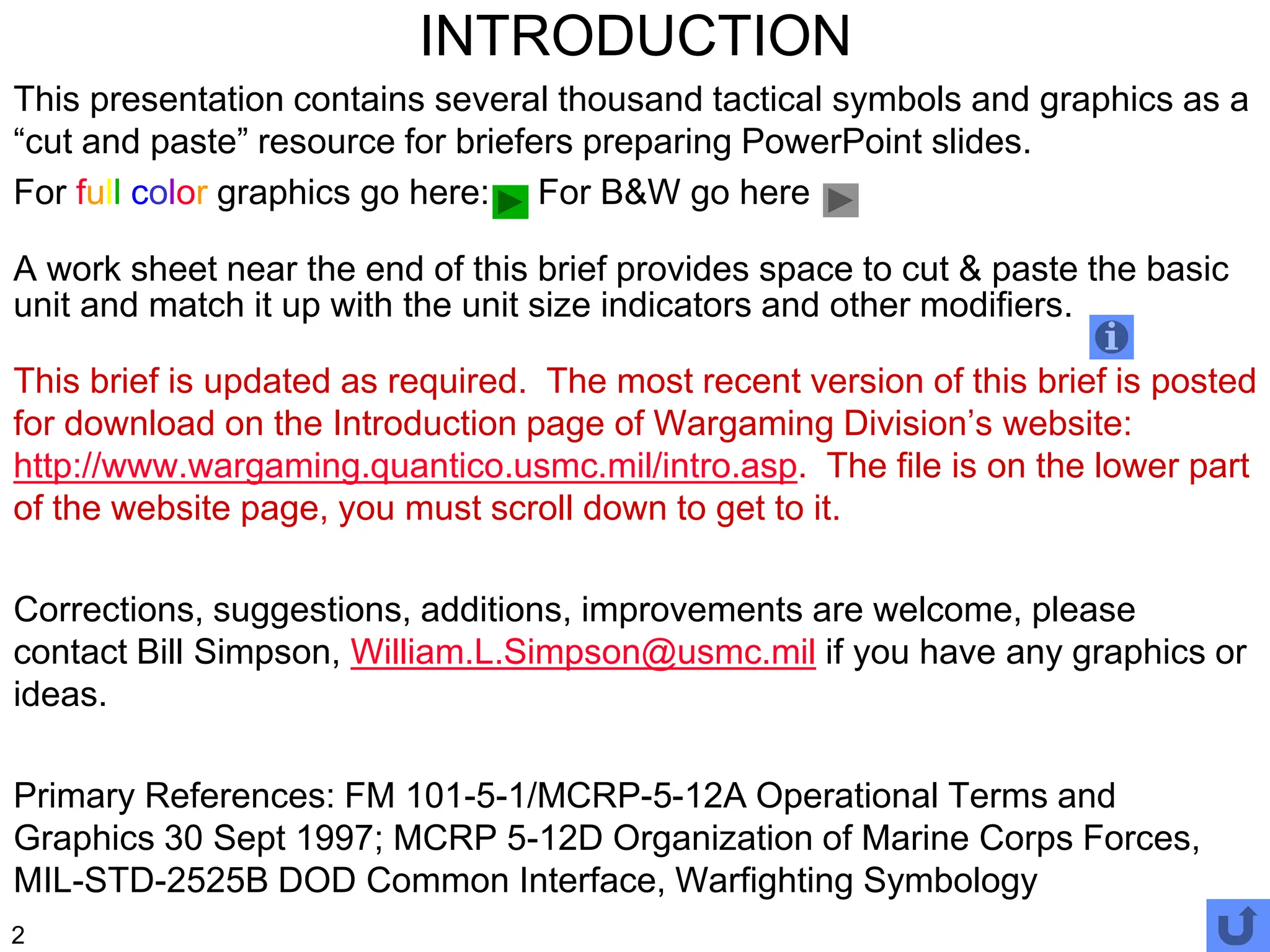 wargaming-and-briefing-graphics for free | PPT
