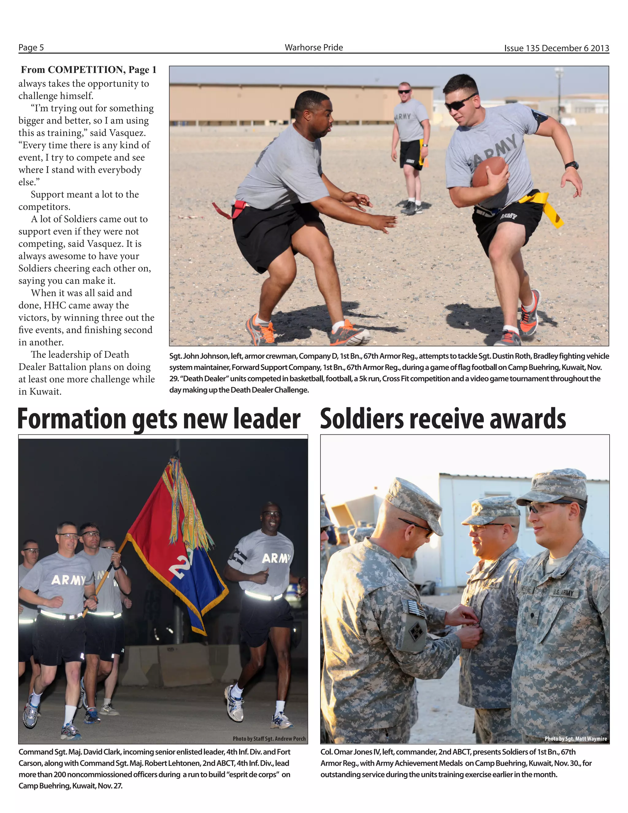 Warhorse pride 135 20131206 | PDF
