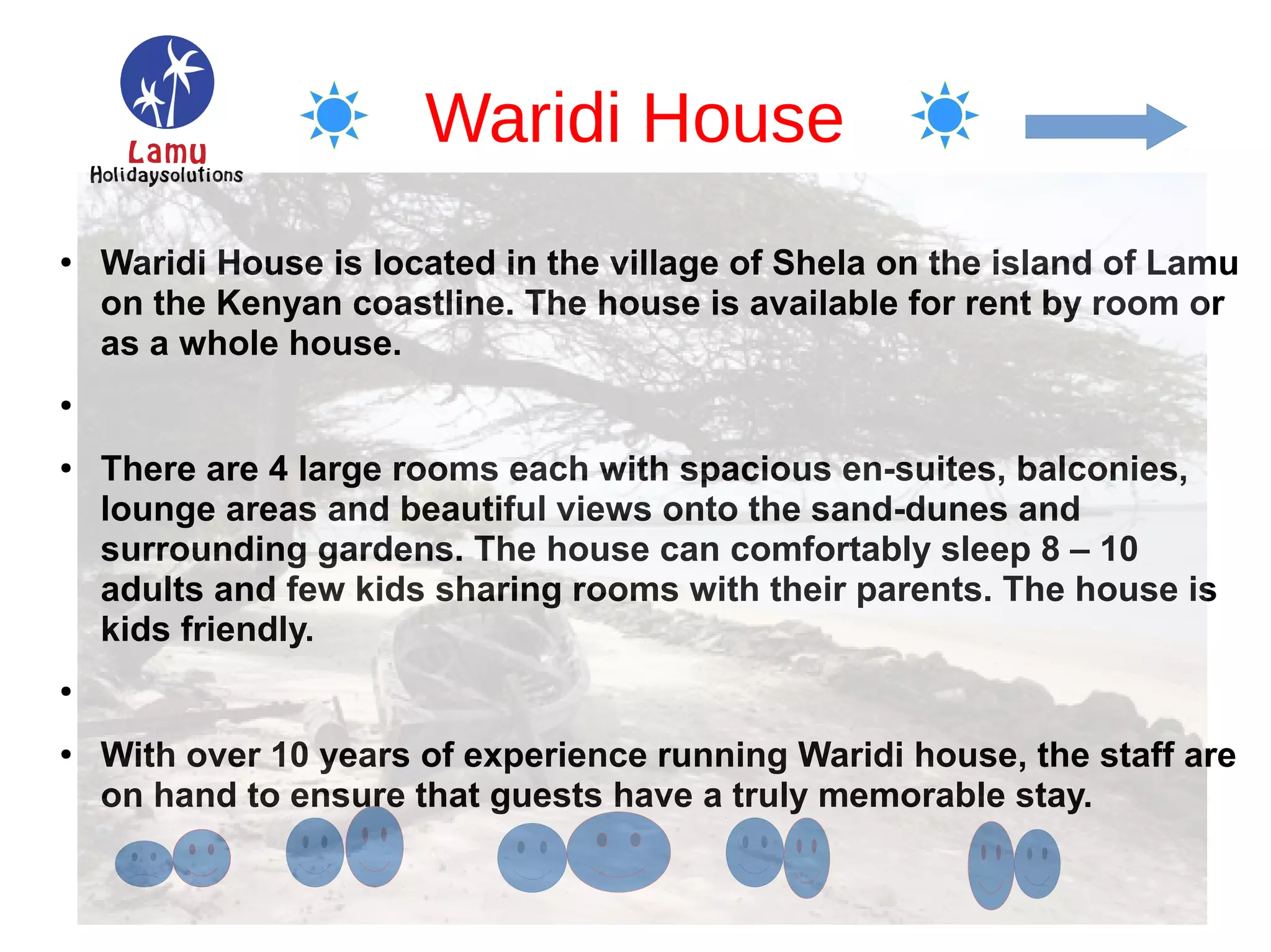 Waridi house - Lamu Kenya | PPT