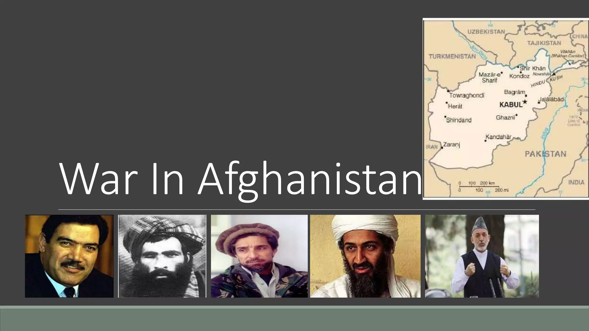 War in afghanistan | PPTX