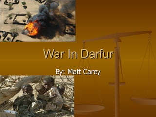 War In Darfur | PPT