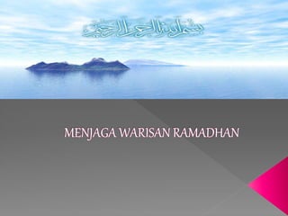 Materi Kuliah Ramadhan WARISAN SYAWAL 1444.pptx