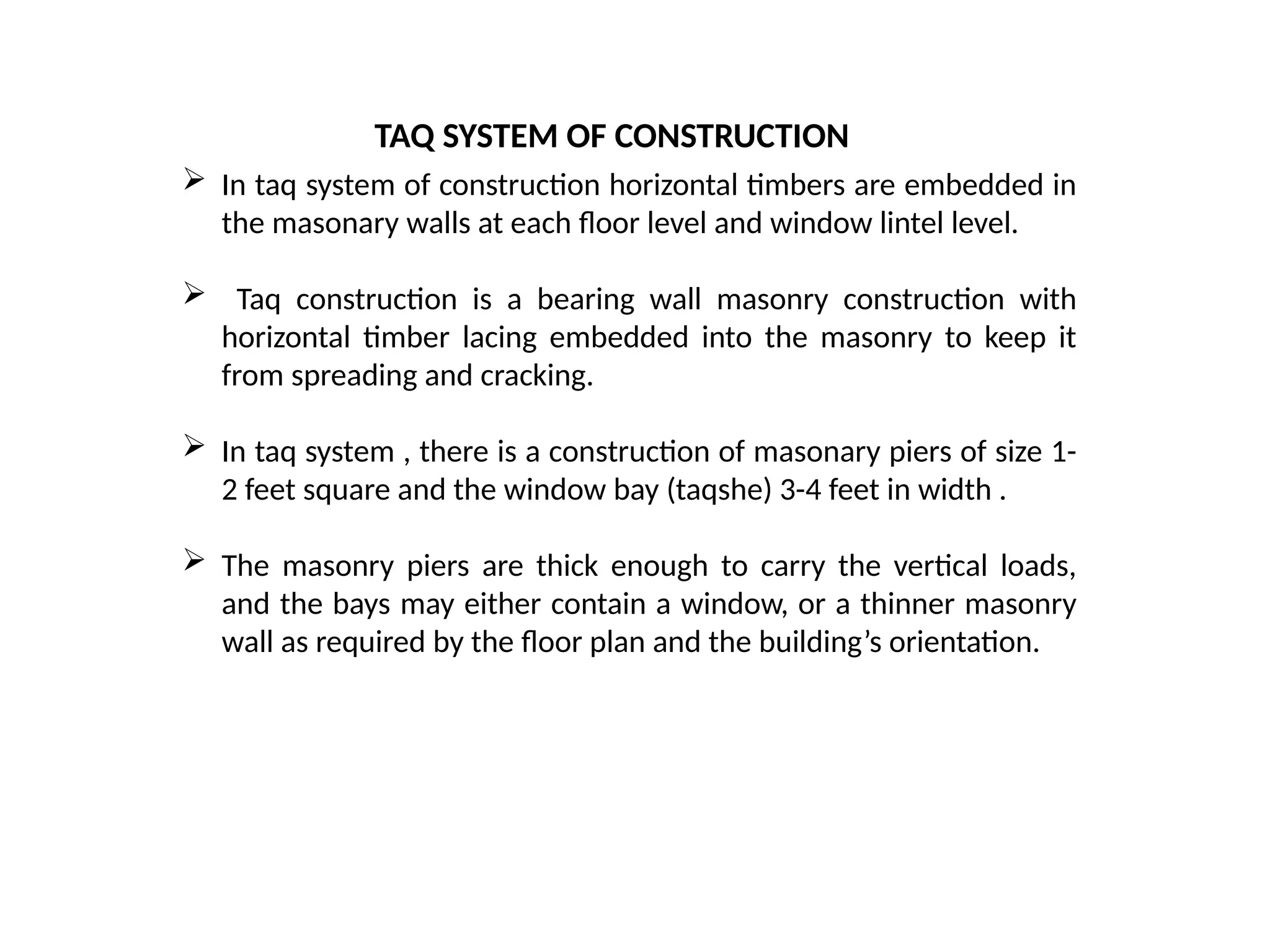 Traditional kashmiri architecture: Taq and dhajii- diwari construction ...