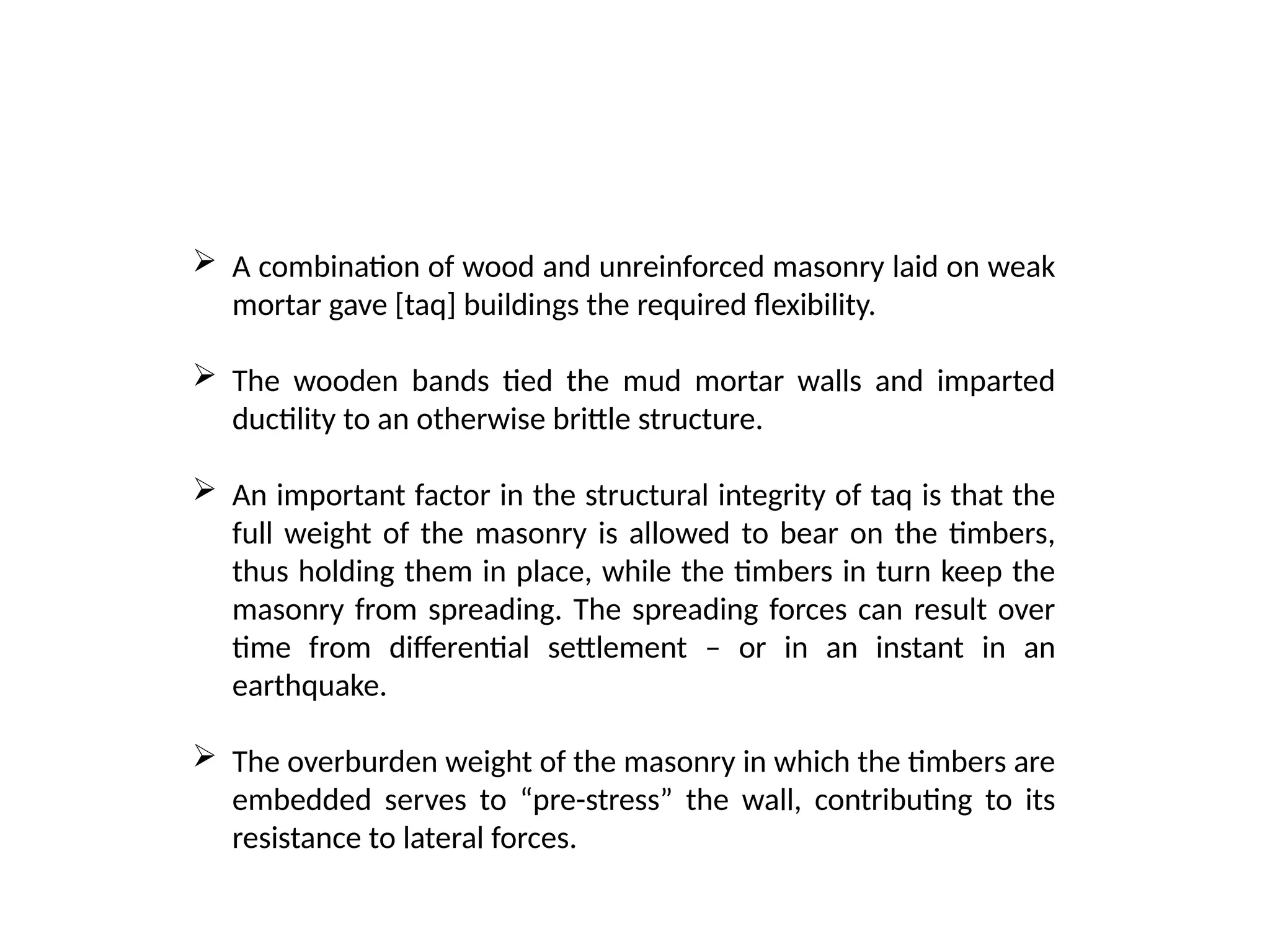 Traditional kashmiri architecture: Taq and dhajii- diwari construction ...