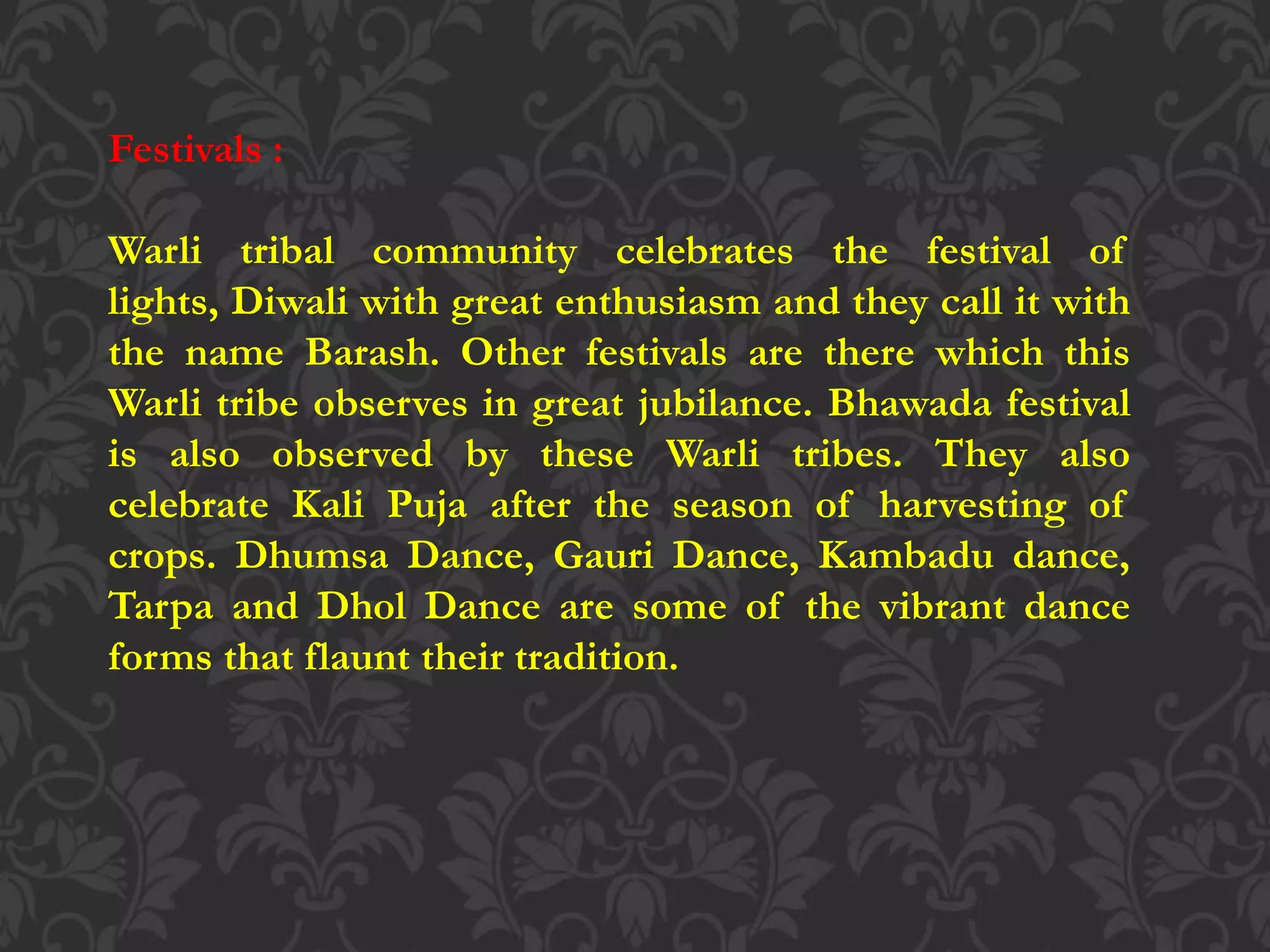 Warli tribe | PPTX