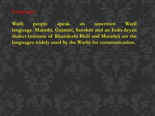 Warli tribe | PPTX