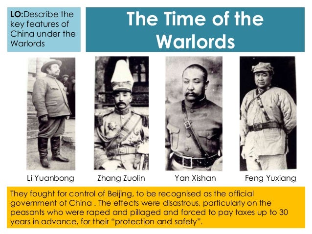 Warlord China, 1912-27