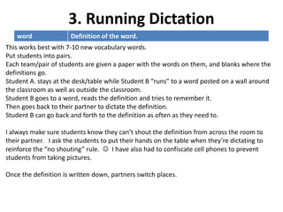 12 ESL Activities for the Classroom | PPTX