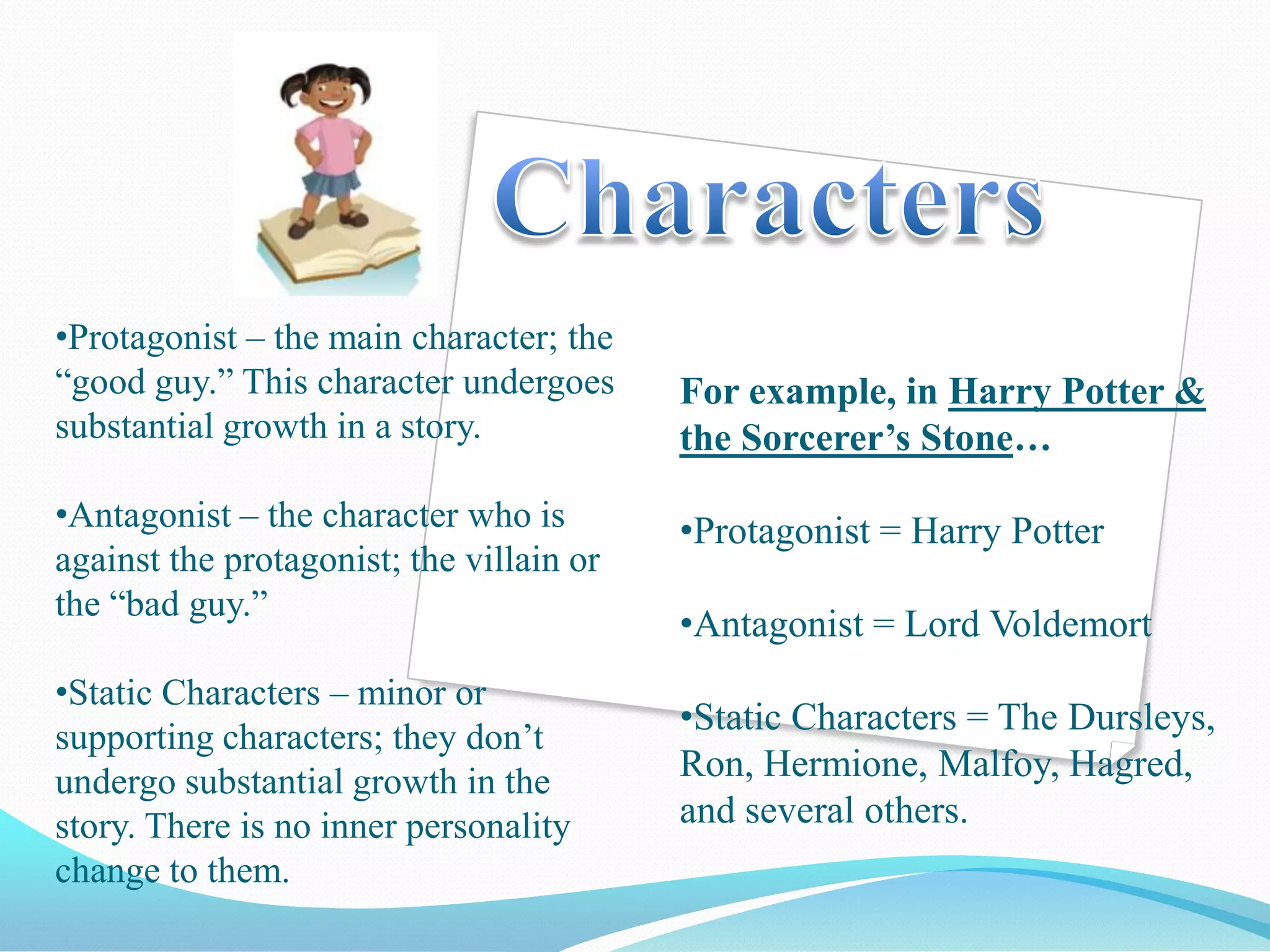 Charcters, Setting, and Plot Structure | PPTX