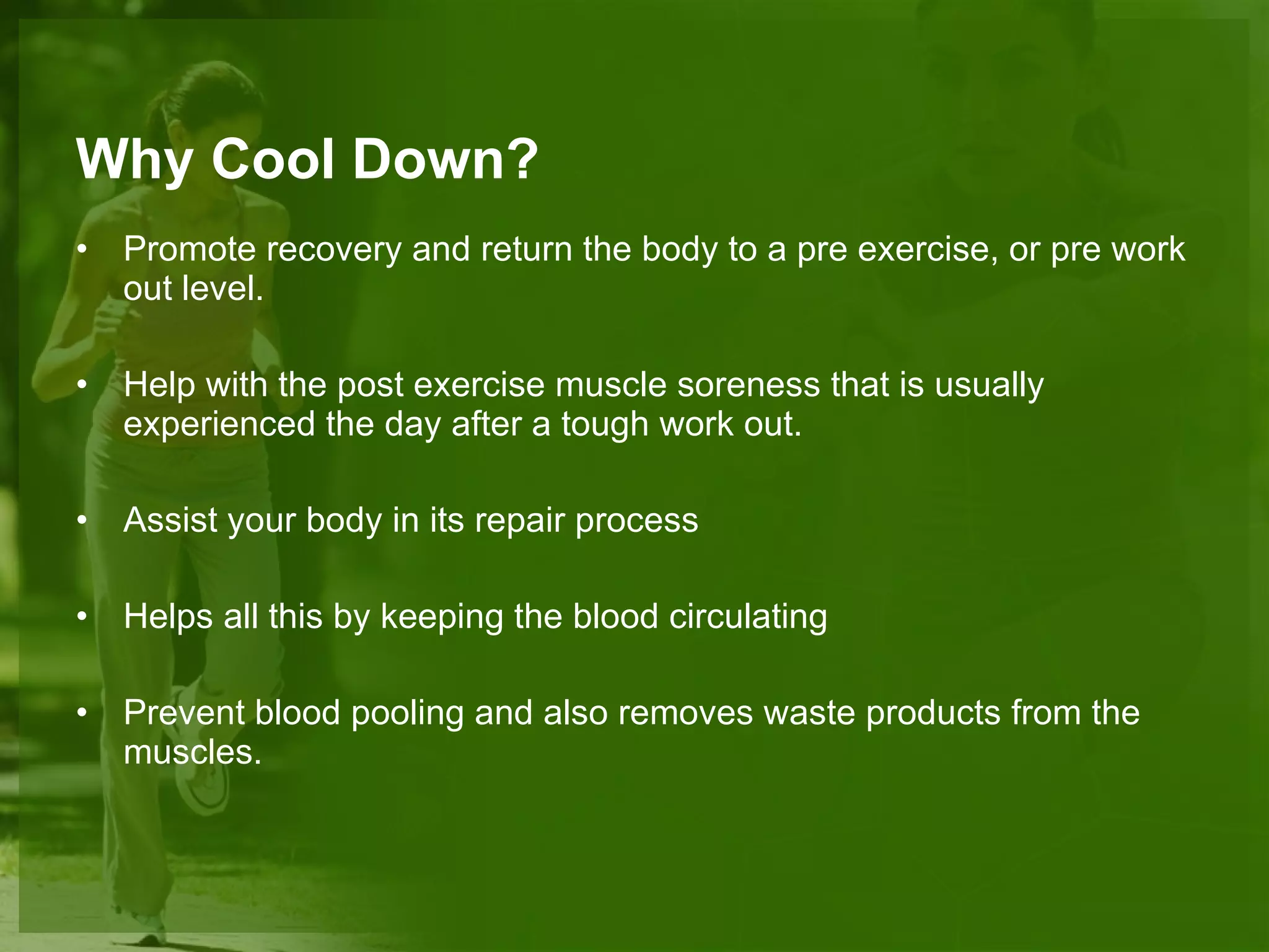 Warm up & cool-down | PPT