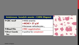 Warm and cold autoimmune hemolytic anemia | PDF