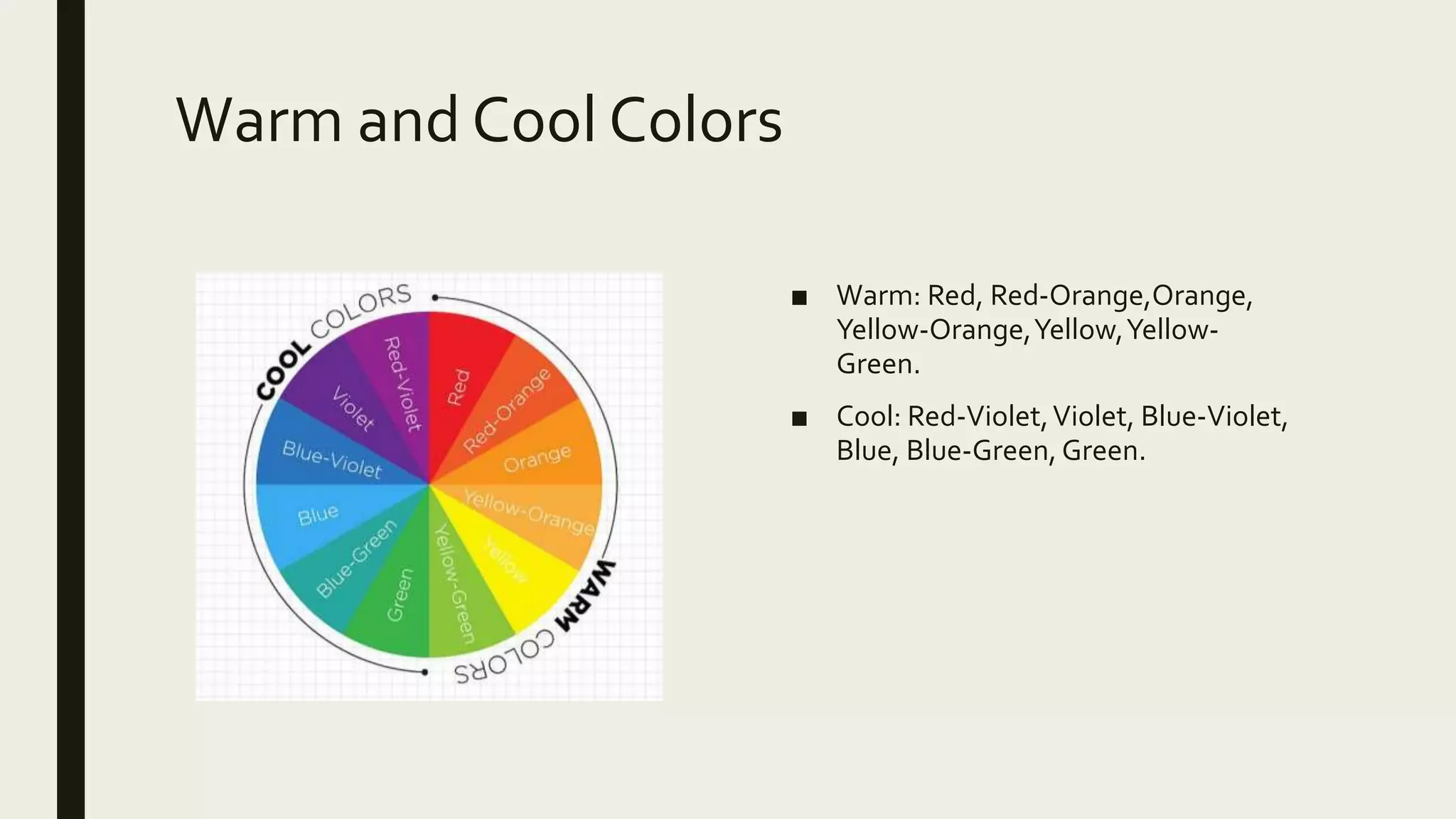 Warm and cool colors | PPTX