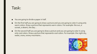 Warm and cool colors | PPTX