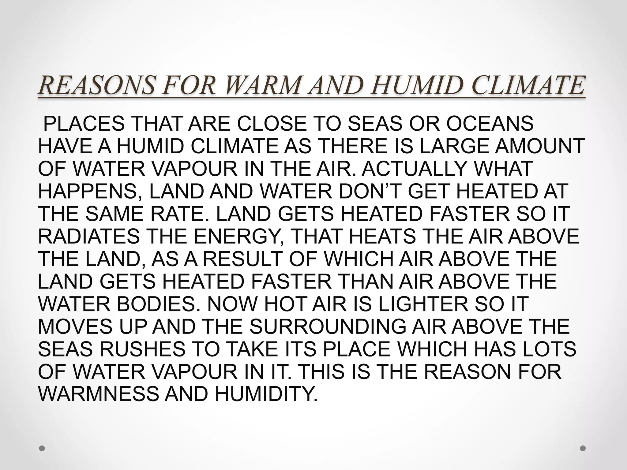 SHAPING OF SHELTERS IN WARM HUMID CLIMATE | PPTX