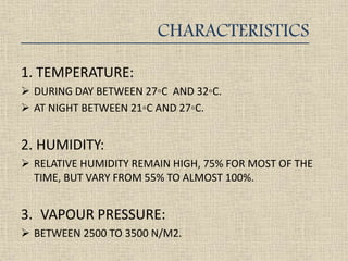 Warm and humid climate | PPTX