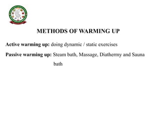Warming up | PPT