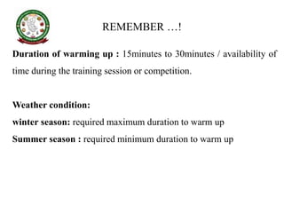 Warming up | PPTX